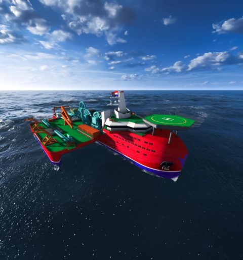 Cable Layer Proa - RED TO GREEN